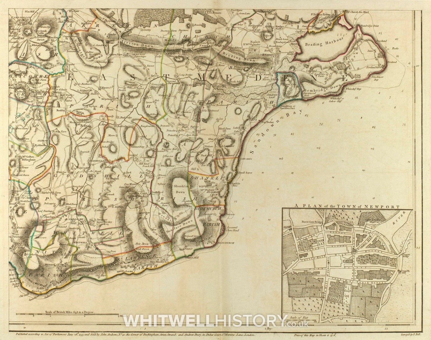 Isle of Wight History of Ford Farm & Ford Mill - Whitwell History